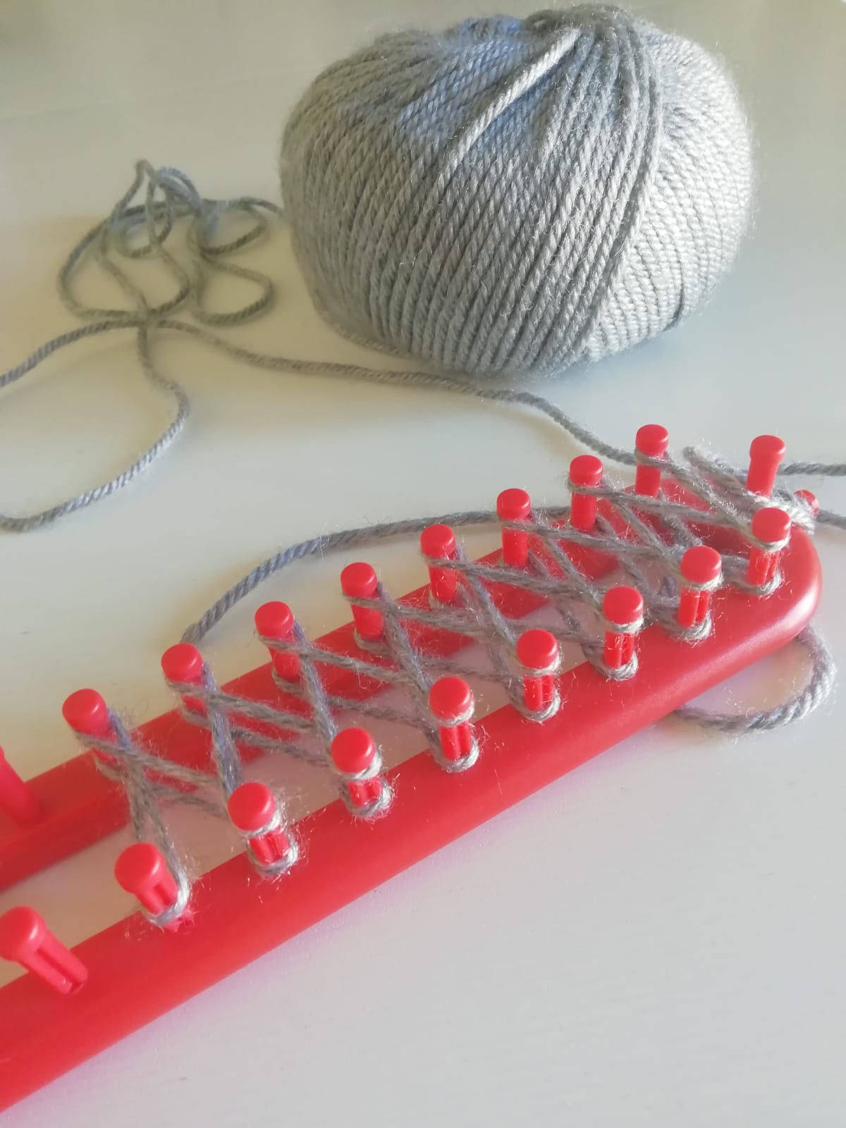 Tejer bufanda con telar, ¿cómo hacerlo? - Lanas Garla